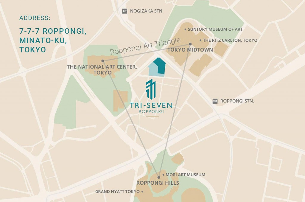 Location - Tri-Seven Roppongi